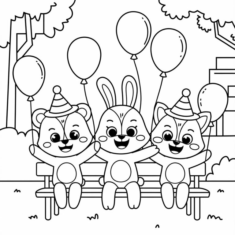 Free Carnival Coloring Pages – 35 Printable Sheets for Kids (PDF Download)