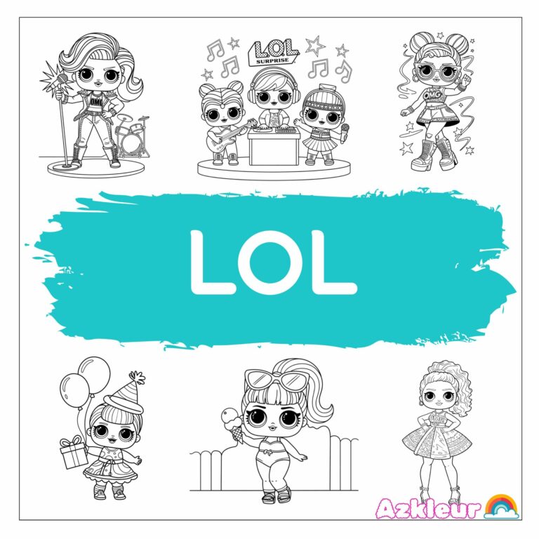 Free 23 printable lol-themed coloring pages for kids – download PDF