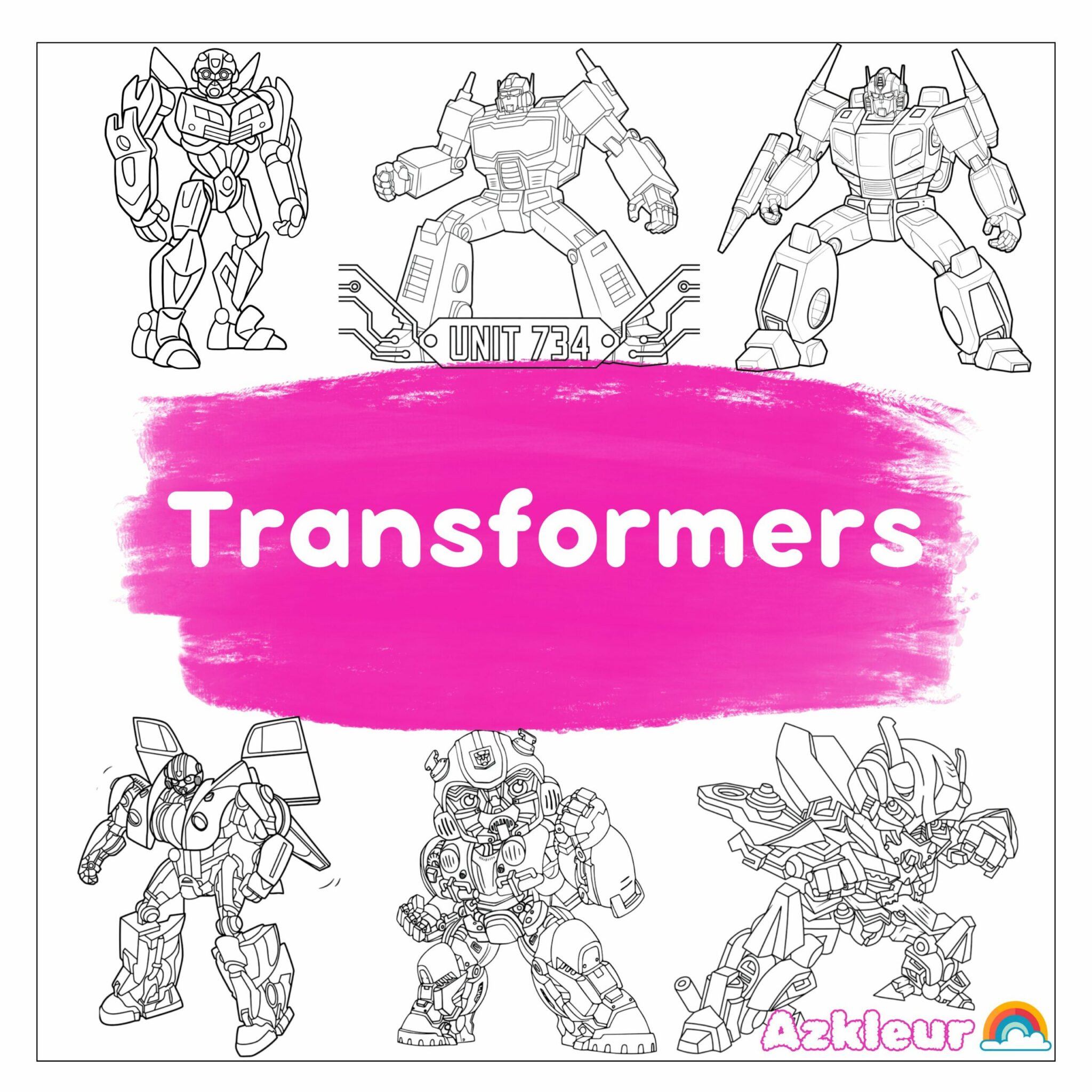 Free Transformers Coloring Pages – 25 Printable Sheets for Kids