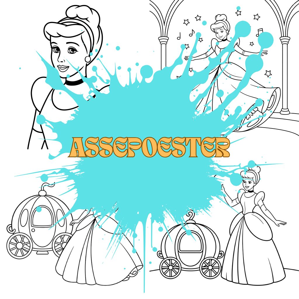 Free Printable Cinderella Coloring Pages – 14 Coloring Sheets